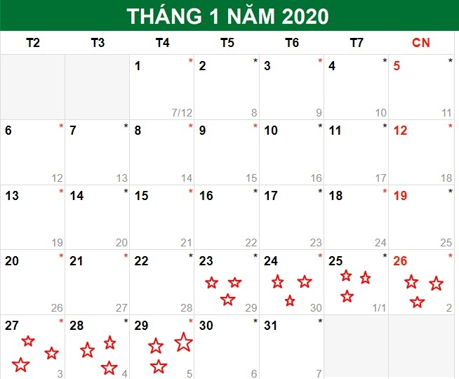 Thủ tướng Chính phủ đã chốt Lịch nghỉ Tết âm lịch 2020