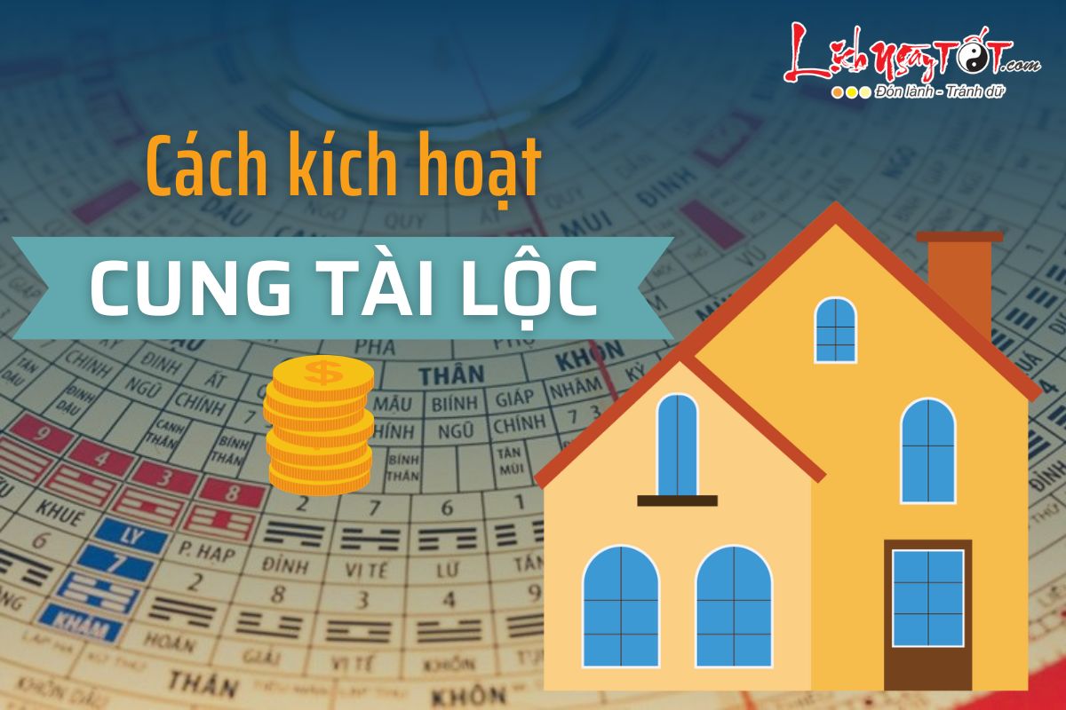 Cách kích hoạt cung Tài Lộc đơn giản đón tiền tài chảy vào nhà