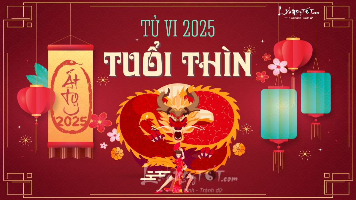 Tử vi tuổi Thìn 2025: Một năm nhiều MAY MẮN, Danh - Lợi song toàn